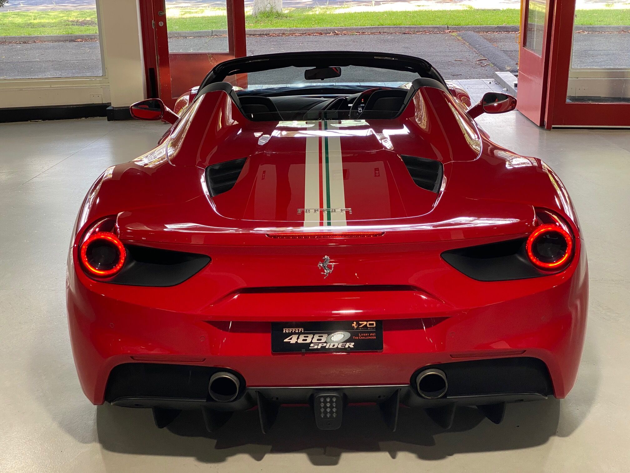 2018 Ferrari 488 Spider 70th Anniversary Edition