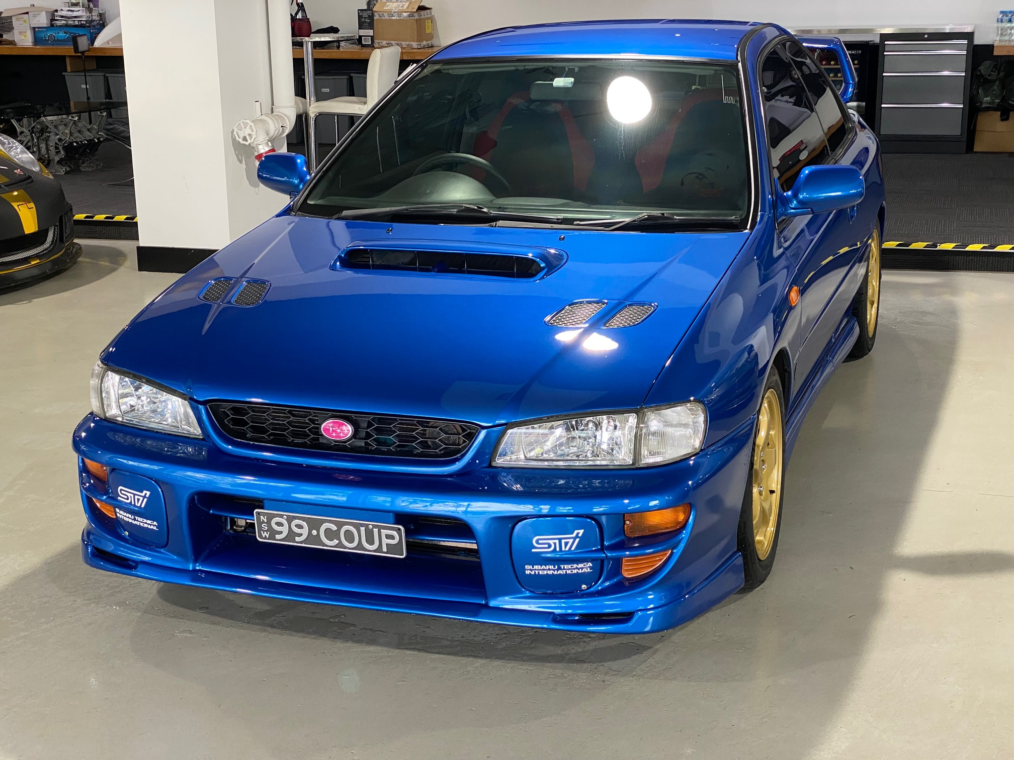 1999 Subaru STI 2dr Austrailan Delivered